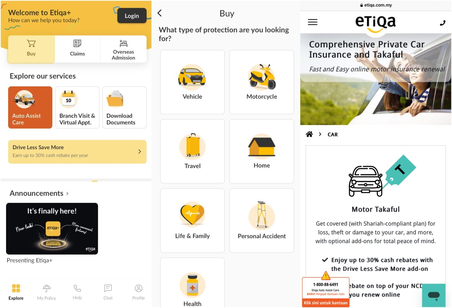 Etiqa+ App: Access Insurance and Takaful Needs in One Place - Insurance ...