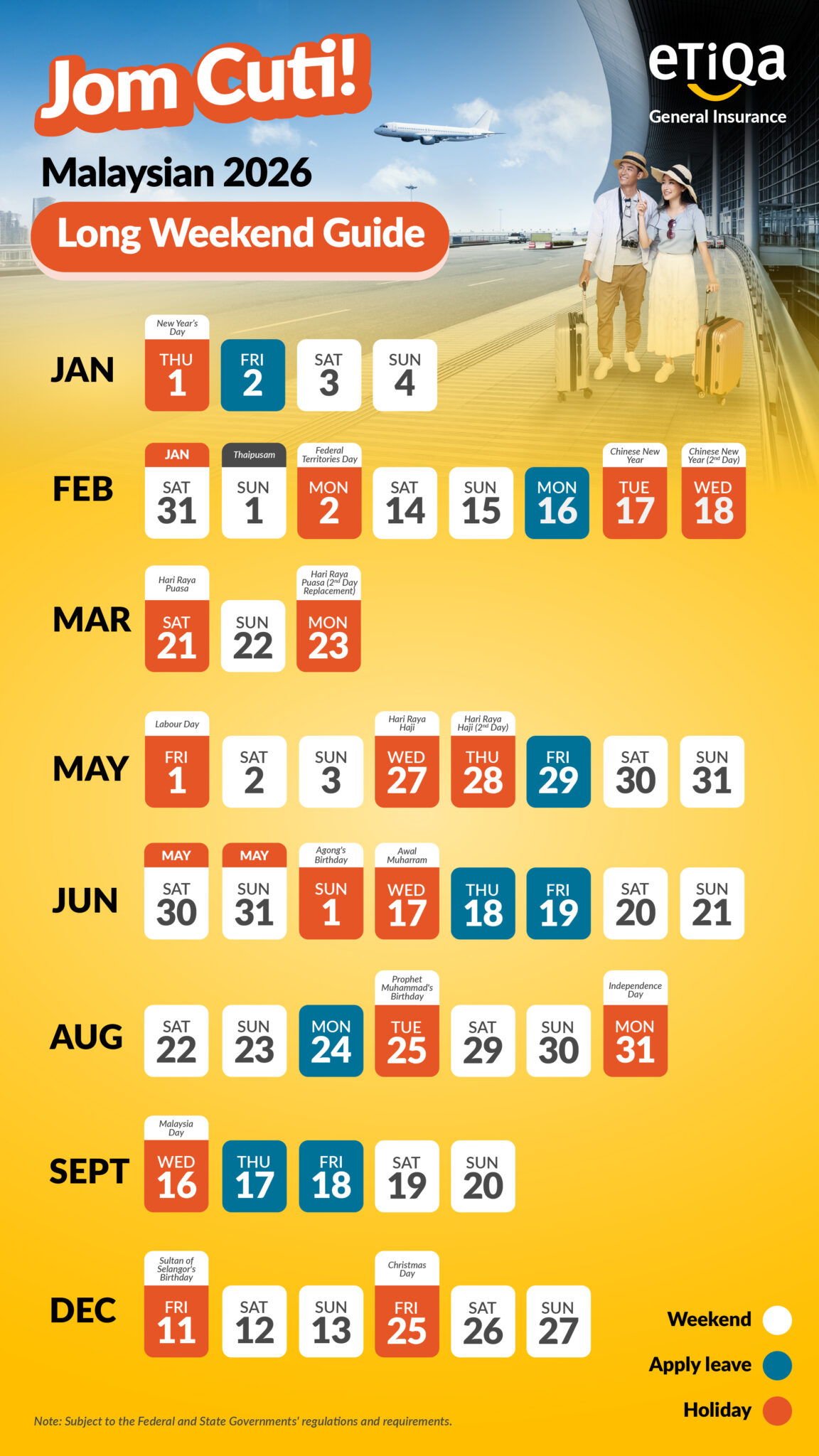 Your Guide to Long Weekend Holidays in Malaysia (2026) - Insurance ...